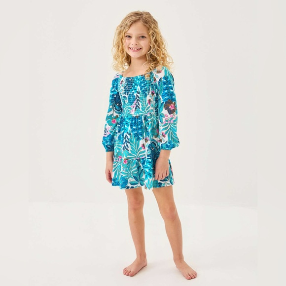 Lilly Pulitzer | Dresses | Lilly Pulitzer Girls Mini Jilly Long Sleeve ...